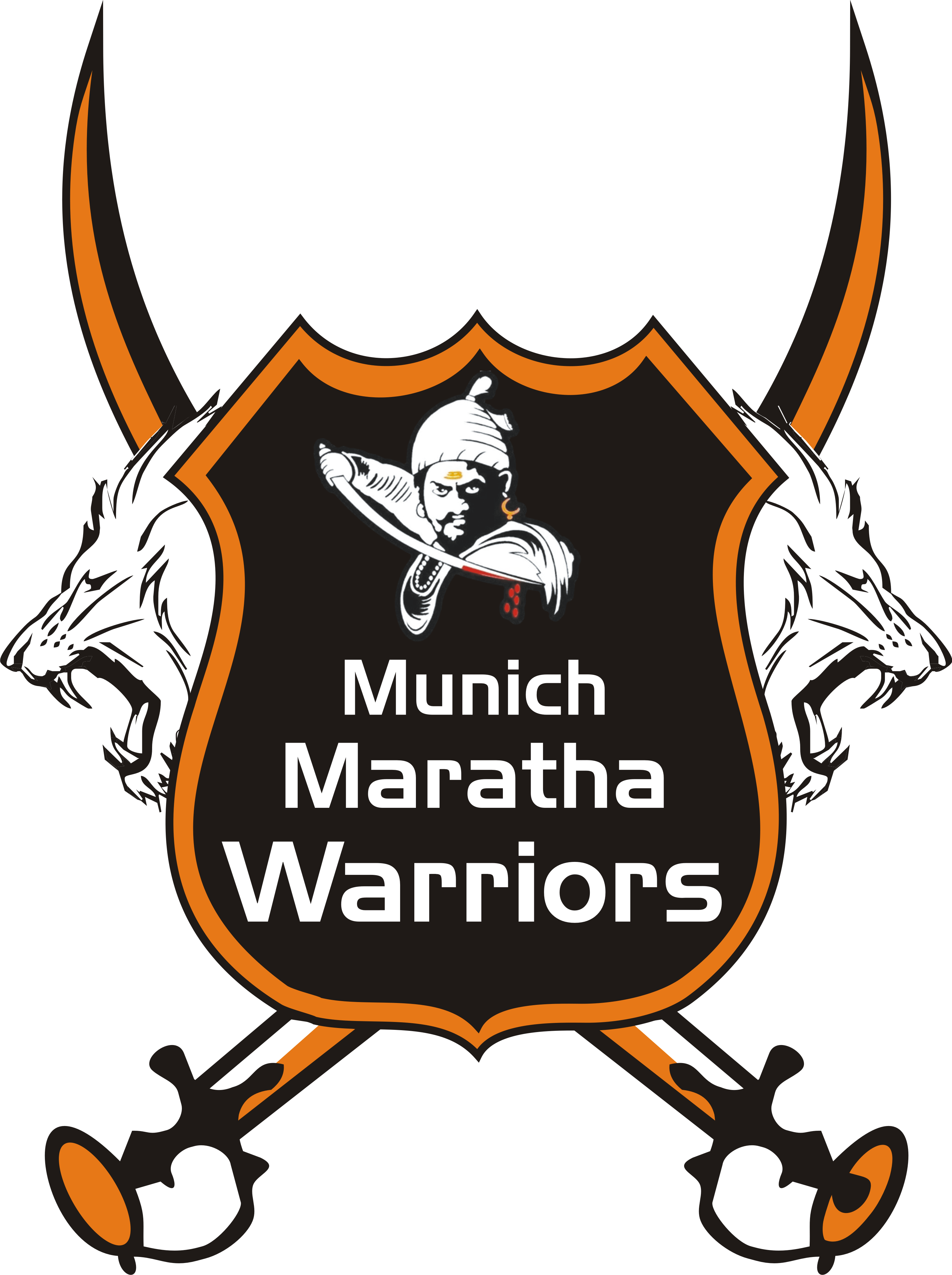 Maratha Warrior Logo In Marathi